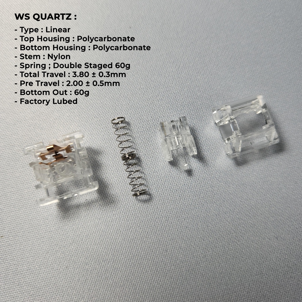 Jual Wuque Studio WS Switch Series Quartz / Brown / Yellow / Red ...