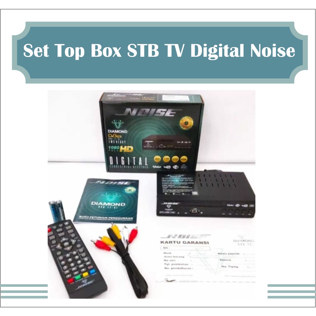 Jual Set Top Box STB TV Digital Noise DVB-T2 Full HD | Shopee Indonesia