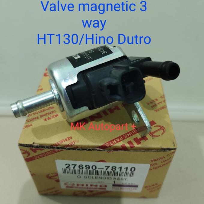 Jual Valve magnetic 3 way HT130/Hino Dutro (27690-78110) | Shopee Indonesia
