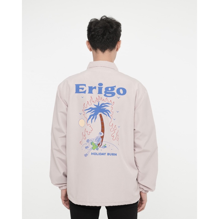 Jual Erigo Coach Jacket Holiday Burn Lilac | Shopee Indonesia