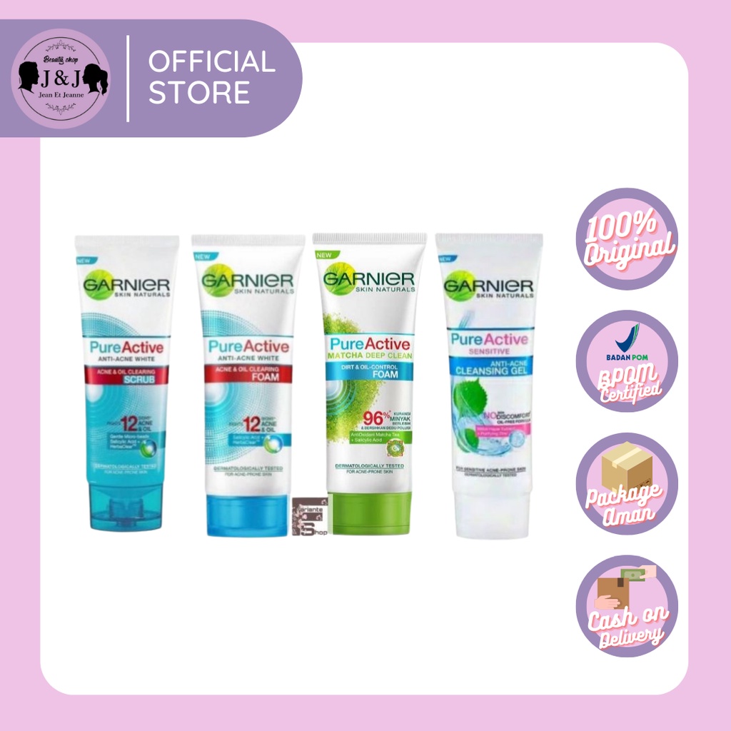 Jual GARNIER PURE ACTIVE SERIES | Shopee Indonesia