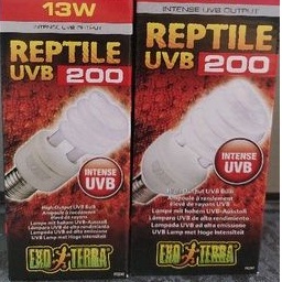 Jual Lampu Uvb Exoterra 200/Lampu Exo Terra Uvb 200/Lampu UVB Reptil Kura Ular Tortoise Reptile ...