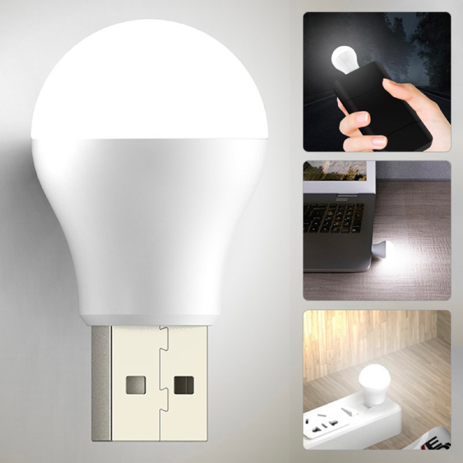 Jual Lampu Led Kecil Mini Colokan Usb Senter Emergency Darurat Portable ...