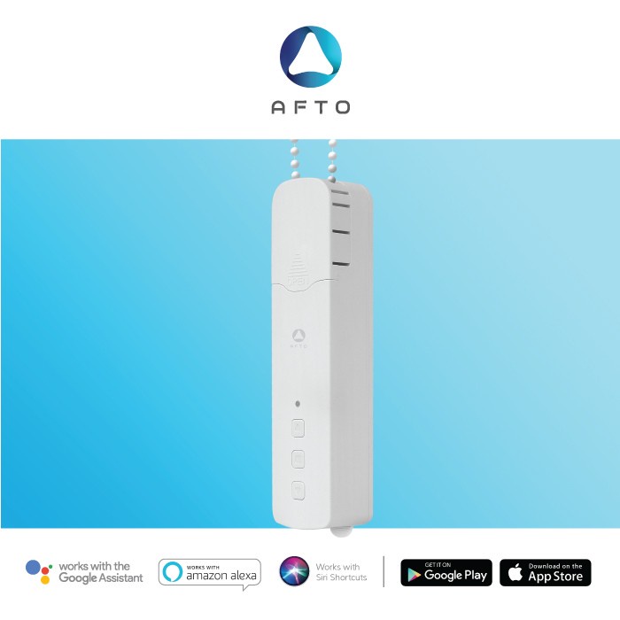 Jual AFTO SMART MOTORIZED ROLLER BLIND MOTOR WIFI + BATTERY TIRAI ...