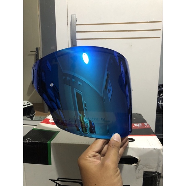 Jual Visor Iridium Blue Kairoz V2 (Flat) | Shopee Indonesia