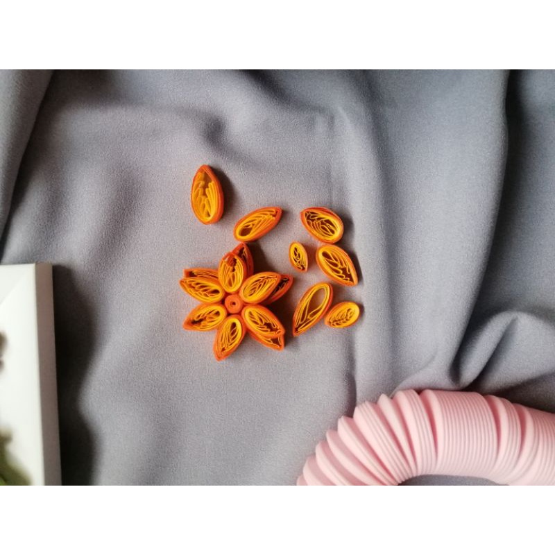 Jual quilling paper kertas quilling part bunga keriting bagian dalam ...