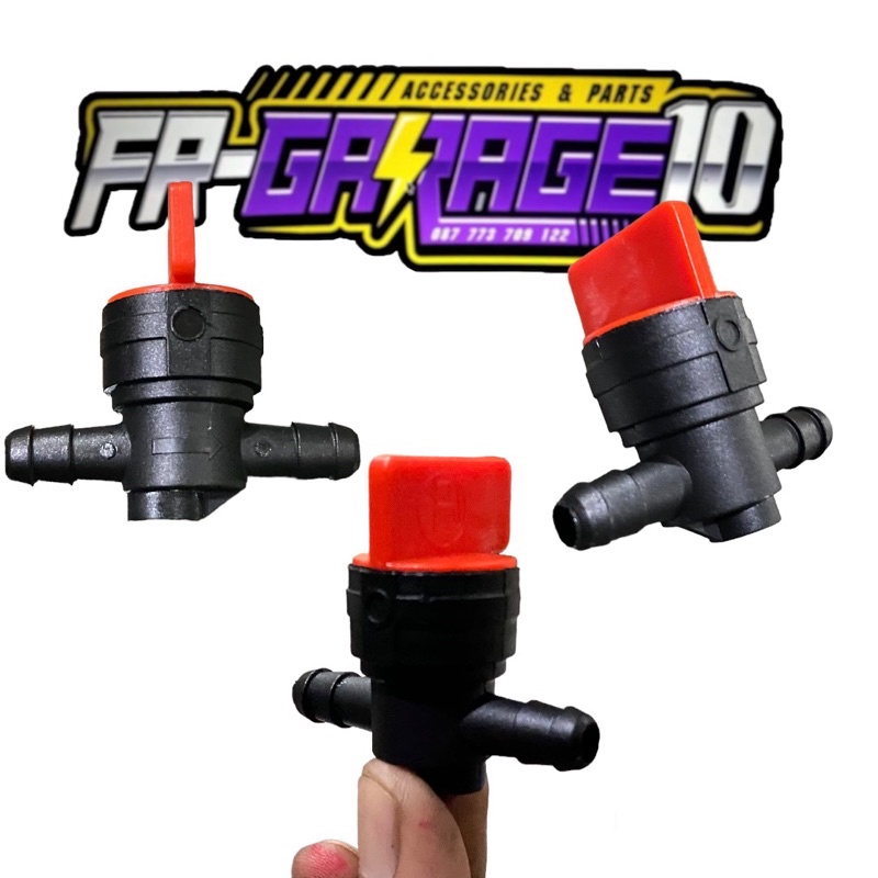 Jual keran kran bensin plastik import anti dol / rusak universal motor | Shopee Indonesia