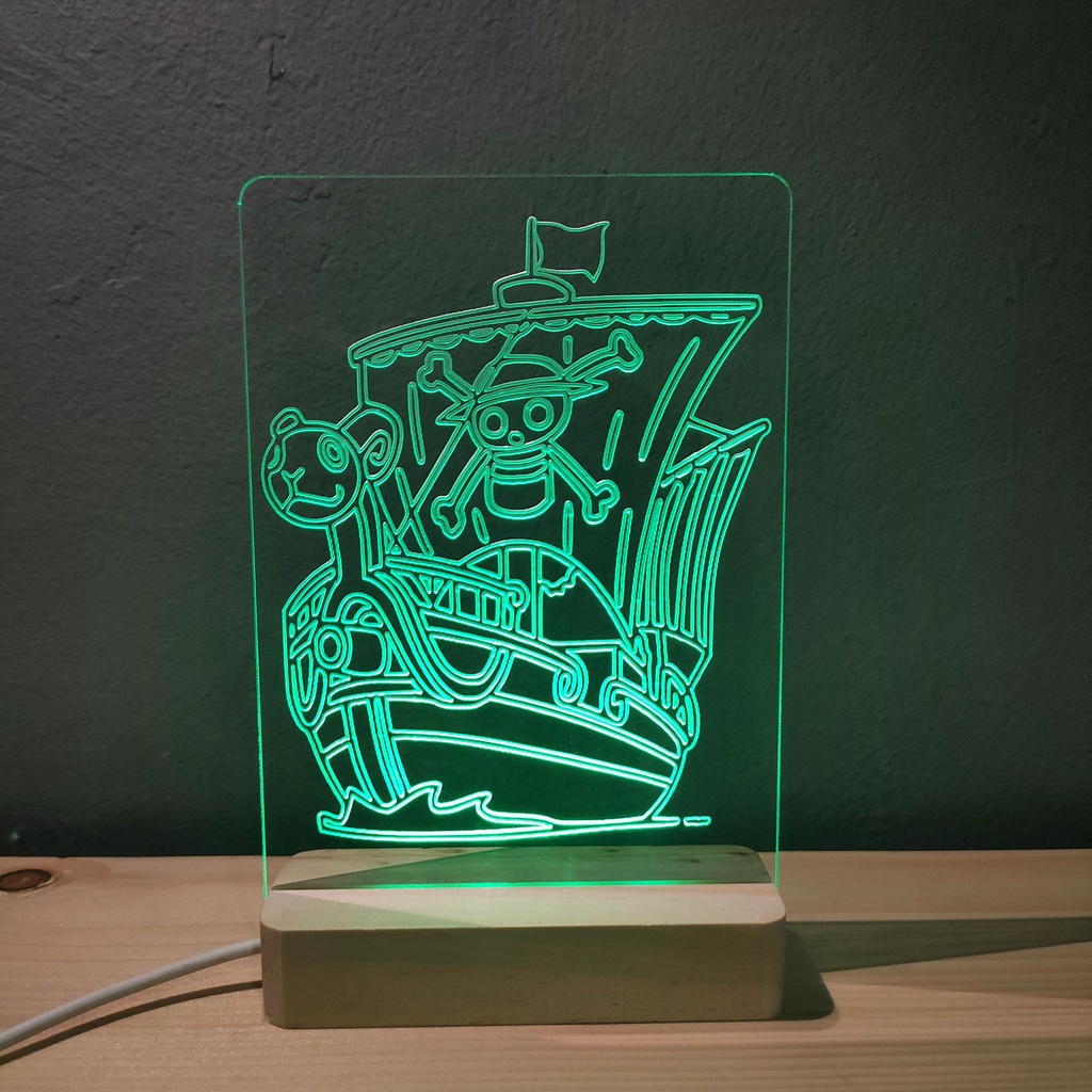 Jual Lampu Hias Lampu Tidur Akrilik LED Logo Sunny GO / Standing Lamp ...
