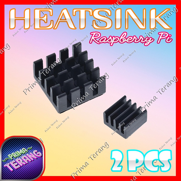 Jual 2 Pcs/Set Heatsink Raspberry Pi 3 Heat Sink Aluminium Thermal Cooler | Shopee Indonesia