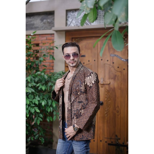 Jual Outer Batik Pria - Kualitas Premium - Batik Solo | Shopee Indonesia