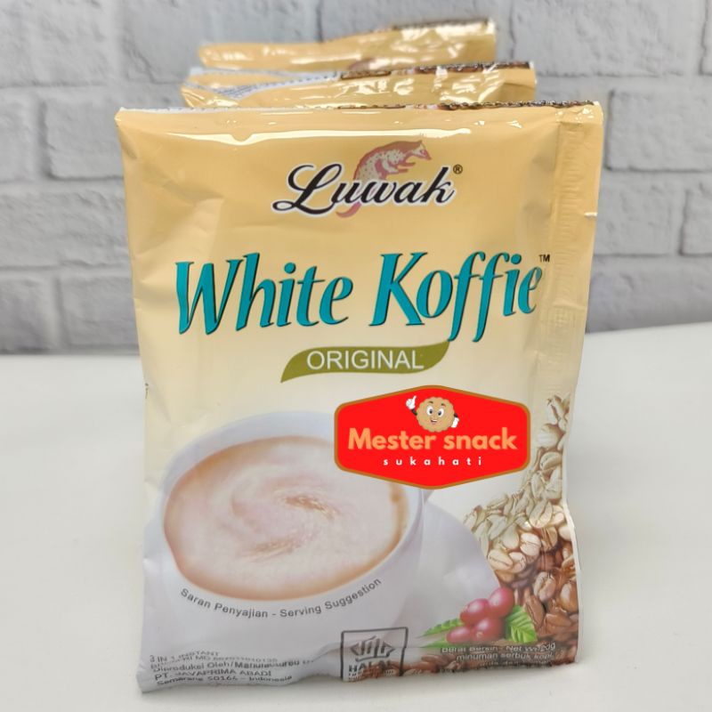Jual Kopi Luwak White Koffie Renceng (1 renceng isi 10 pcs) | Shopee ...