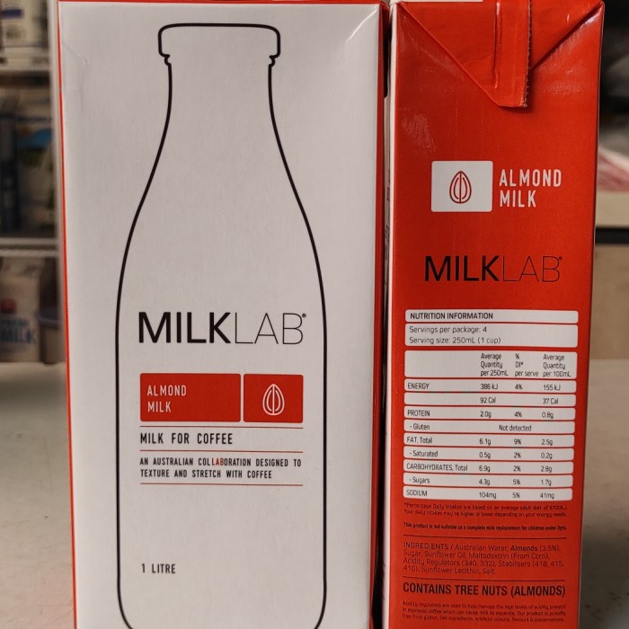 Jual NEW MilkLab Almond Milk 1L | Shopee Indonesia