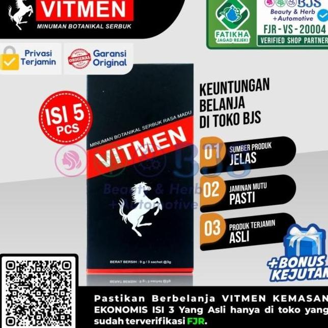 Jual VITMEN HERBAL ASLI + VITMEN ORIGINAL BPOM + VITMEN OBAT STAMINA ...