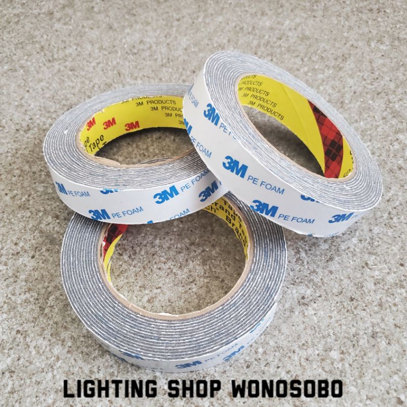 Jual DOUBLE TAPE FOAM NACHI 24MM Double Side Foam 3M/5M | Shopee Indonesia