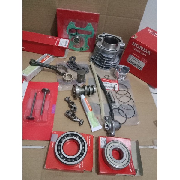 Jual Blok seher komplit is isi piston honda vario old karbu kvb sesuai poto | Shopee Indonesia