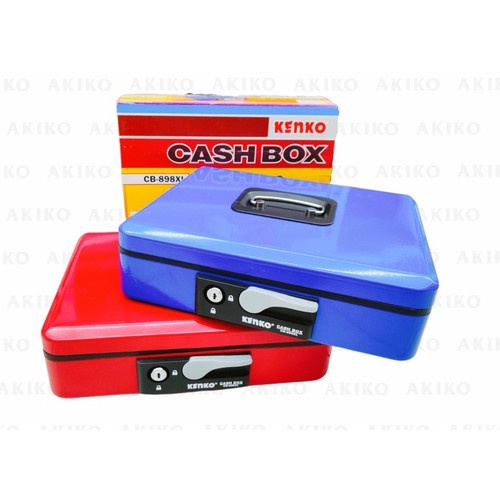 Jual Cash Box / Kotak Penyimpanan Uang Perhiasan Petty Cash Ukuran Jumbo XL | Shopee Indonesia