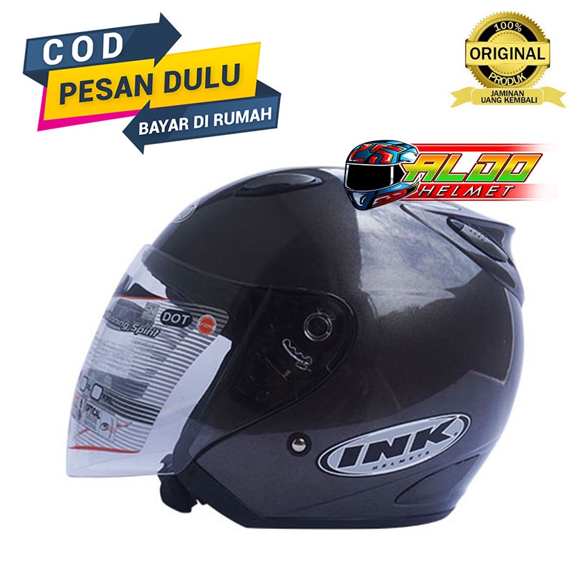 Jual Helm INK Half face | INK centro JET 100% original | INK helmet ...