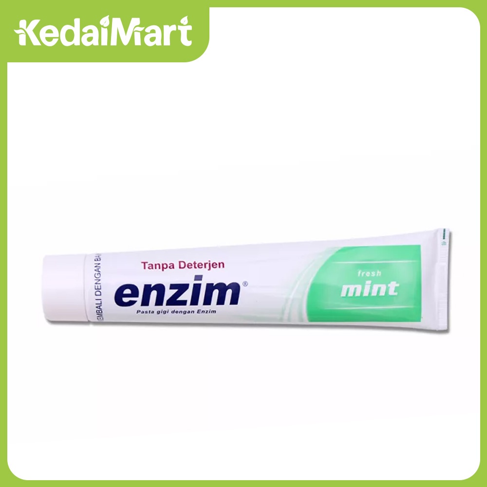 Jual Enzim Pasta Gigi Fresh Mint Tub 124 Gram | Shopee Indonesia