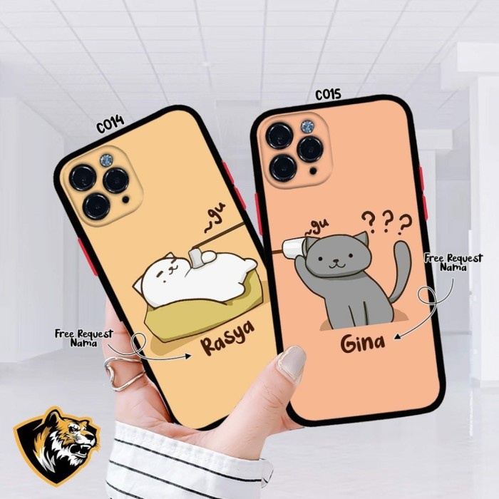 Jual Casing Couple Cat + Nama Bahan Premium | Shopee Indonesia
