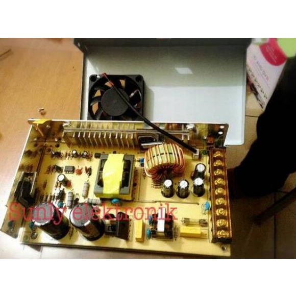 Jual Promo Power supply 20a 12v jaring kipas 20 ampere 12 volt trafo ...