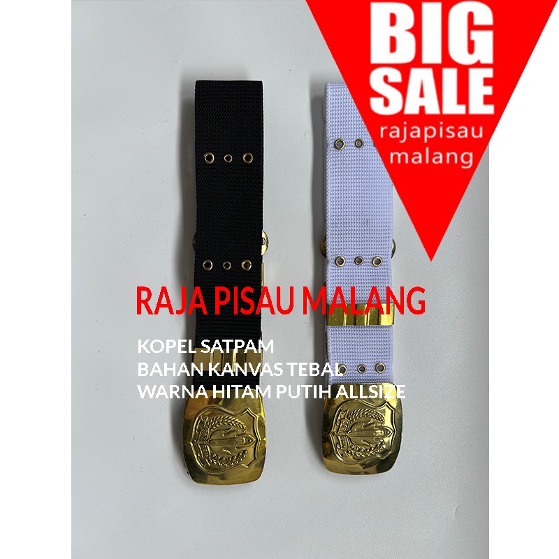 Jual Perlengkapan Satpam Sabuk Kopel / Ikat Pinggang Security Linmas ...