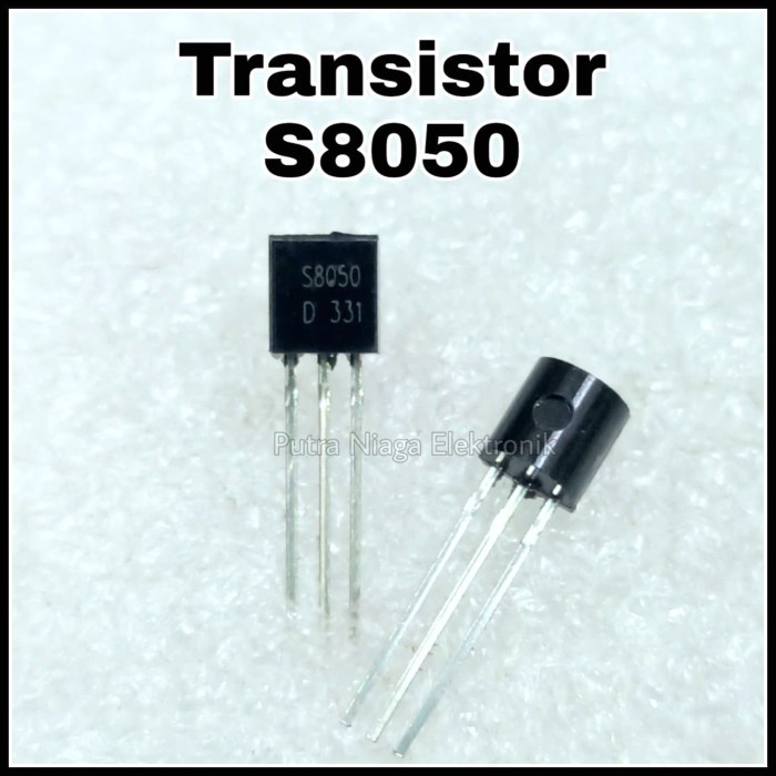 Jual Transistor S8050 NPN TO-92 SS8050 TR S 8050 putr4n14 | Shopee ...