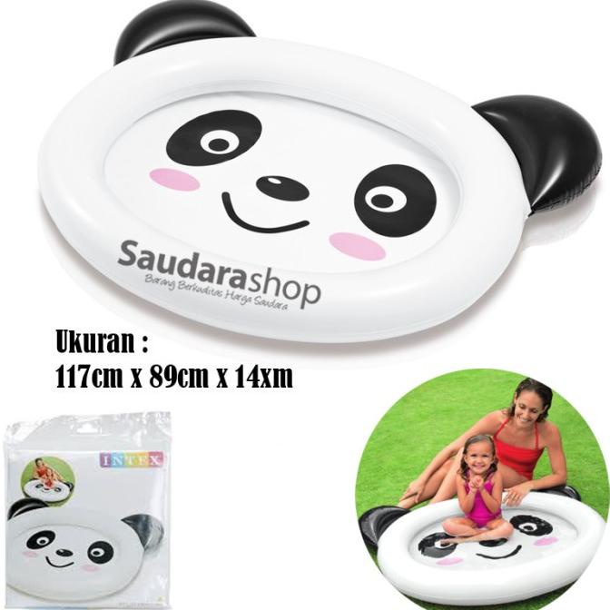 Jual Intex 59407 Smiling Panda Baby Pool [117cm x 89cm] / Kolam Renang ...