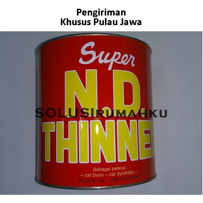 Jual Thinner Thinner Tawon Merah 1 Galon Thiner Nd Super Gloss Campuran ...