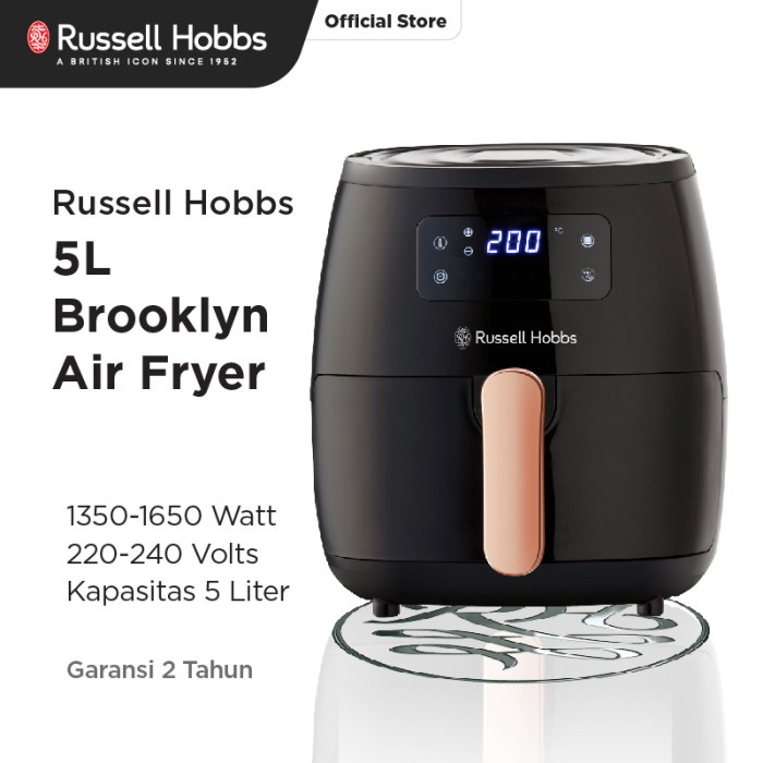 Jual BISA COD Russell Hobbs 5L Brooklyn Air Fryer / Penggoreng Tanpa ...