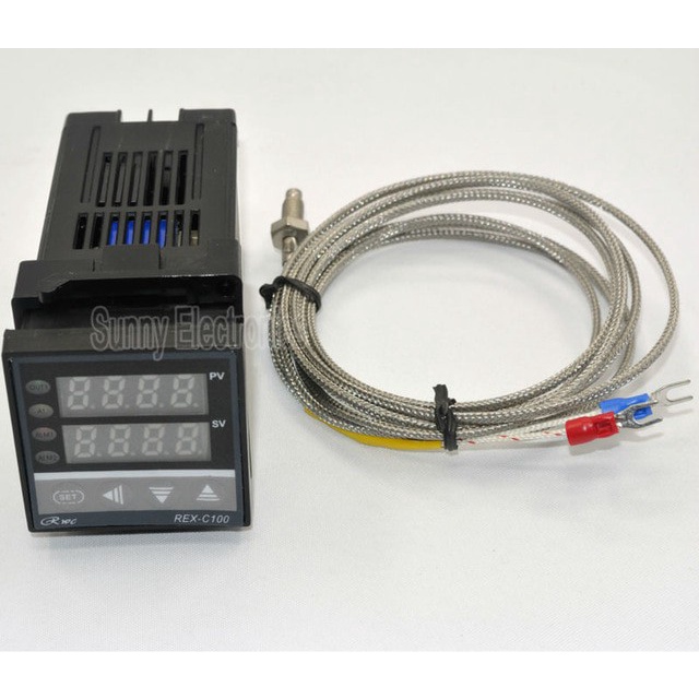 Jual RKC REX C-100 DIGITAL PID TEMPERATURE CONTROLLER (Out Relay) | Shopee Indonesia