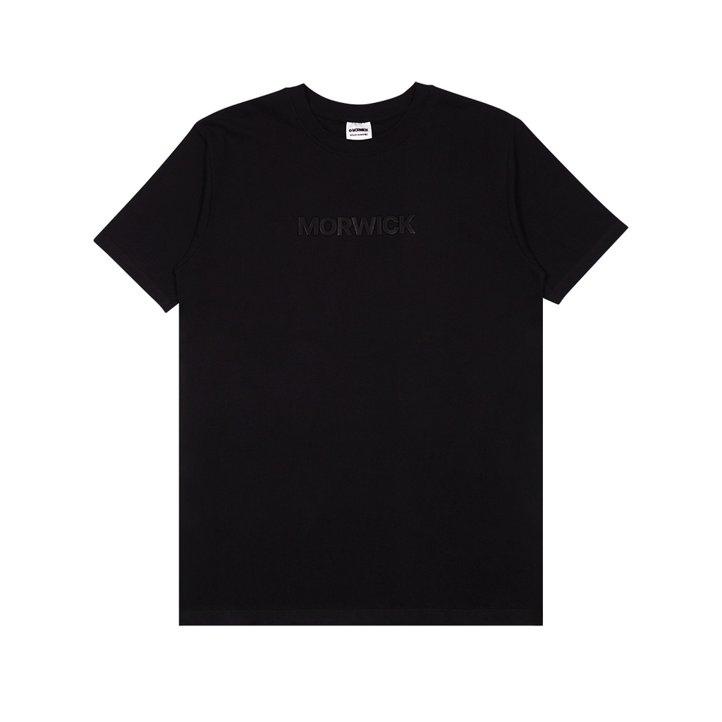 Jual MORWICK - Kaos Short Sleeve Lengan Pendek Pria - Bold - Hitam ...
