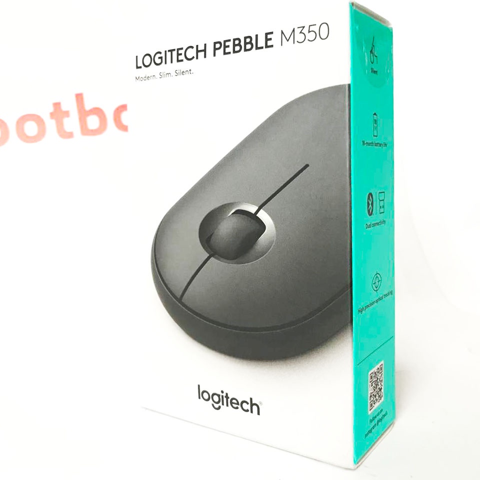 Jual Logitech M350 Pebble Bluetooth Silent Wireless Mouse - Second ...