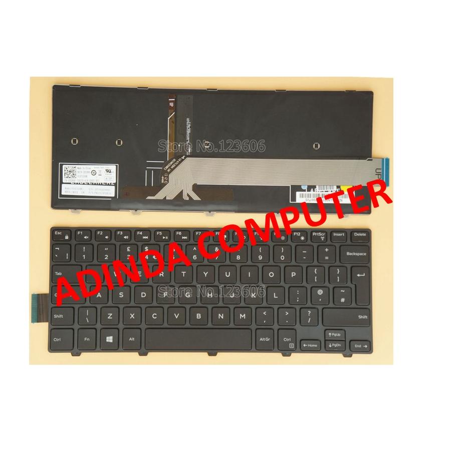 Jual [KODE 1920] Keyboard DELL Inspiron 14-3000 14-3441 14-3442 14-3446 ...