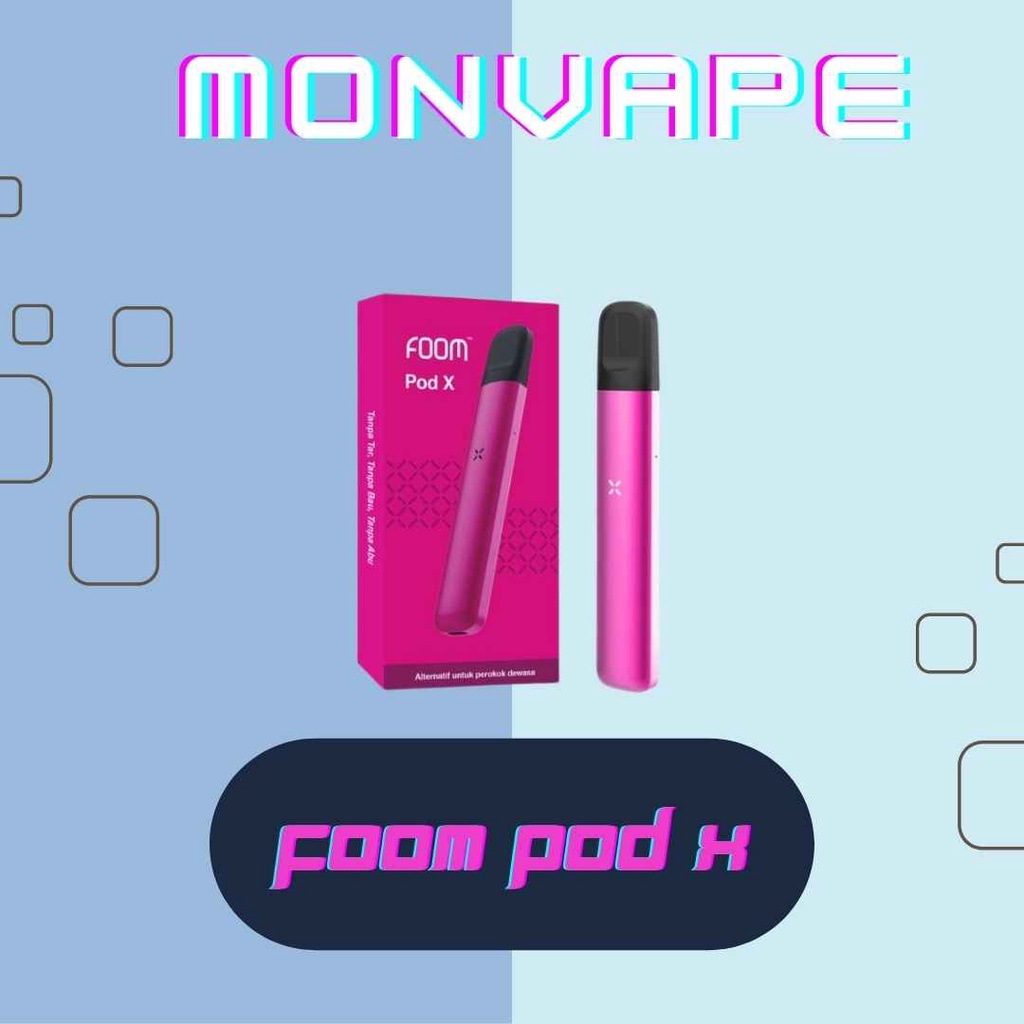 Jual FOOM X HOT PINK 580mAh POD KIT AUTHENTIC BY FOOM | Shopee Indonesia