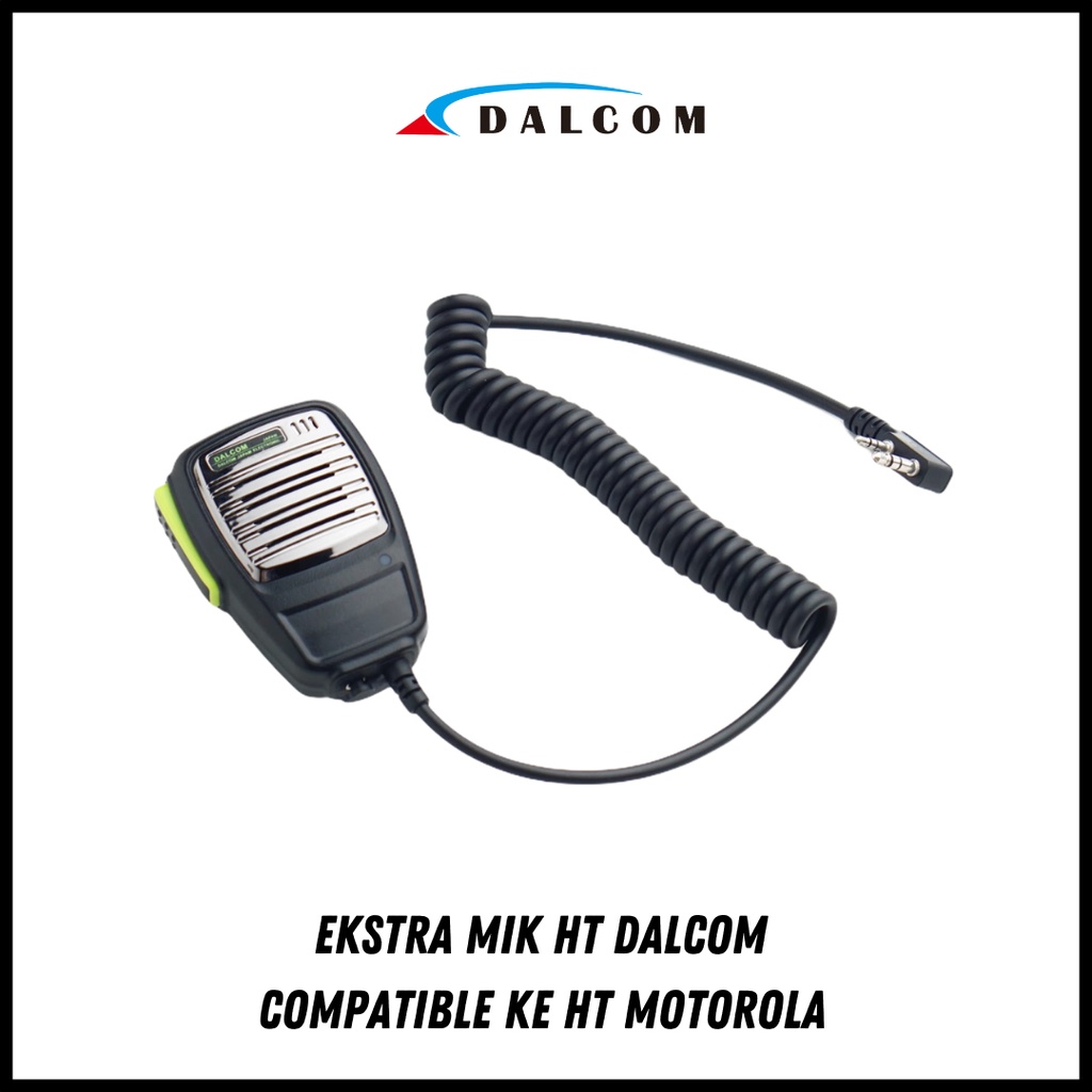 Jual EXTRA EKSTRA MIK MIC HT DALCOM COCOK UNTUK HT MOTOROLA CP1660 ...