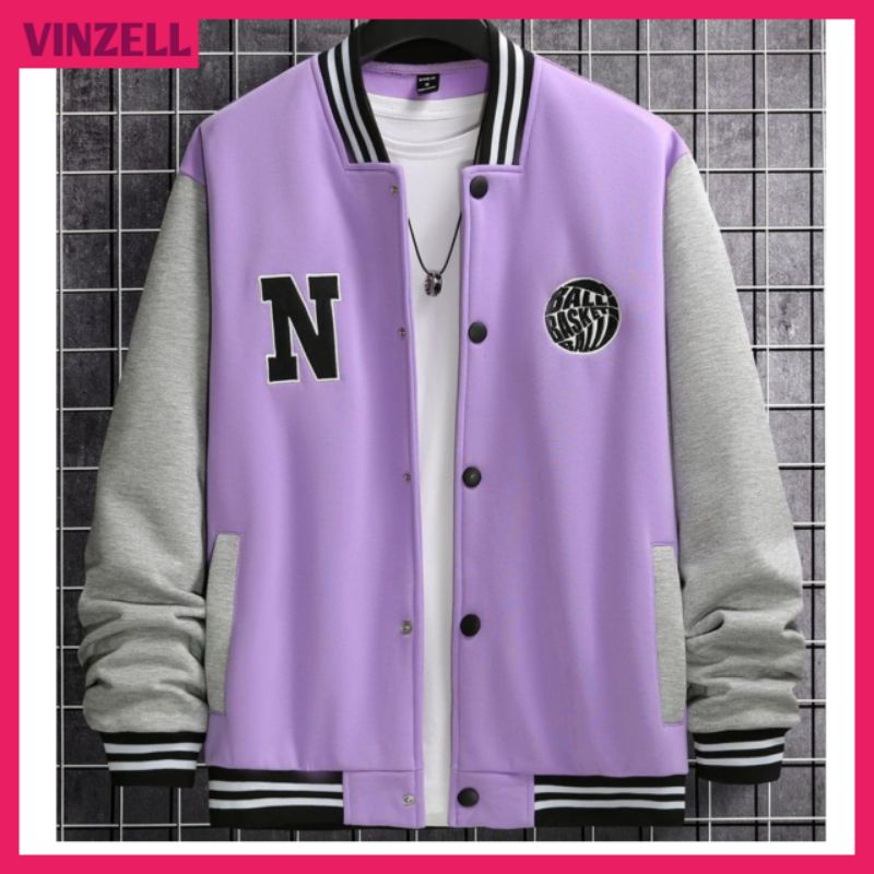 Jual JAKET BASEBALL BIGSIZE S-6XL N BASEBALL JAKET VARSITY KANCING ...