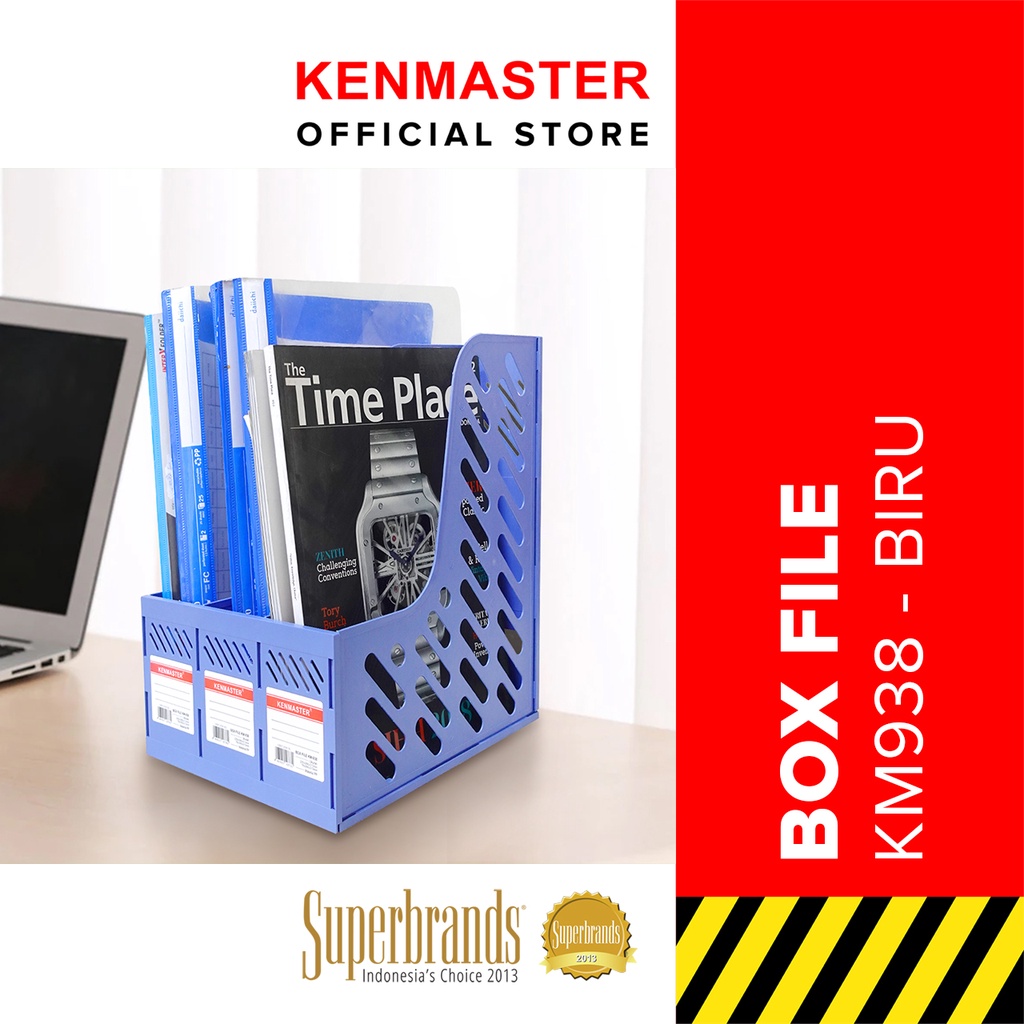 Jual Kenmaster Rak Box File KM-938 3 Sekat / Tempat Dokumen / OL066 ...