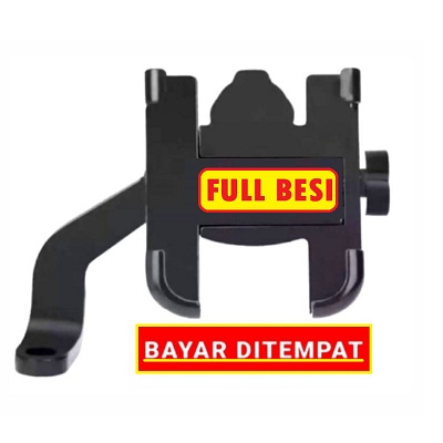 Jual Holder Hp Spion Motor Bahan Full Besi Kuat Dan Awet | Shopee Indonesia