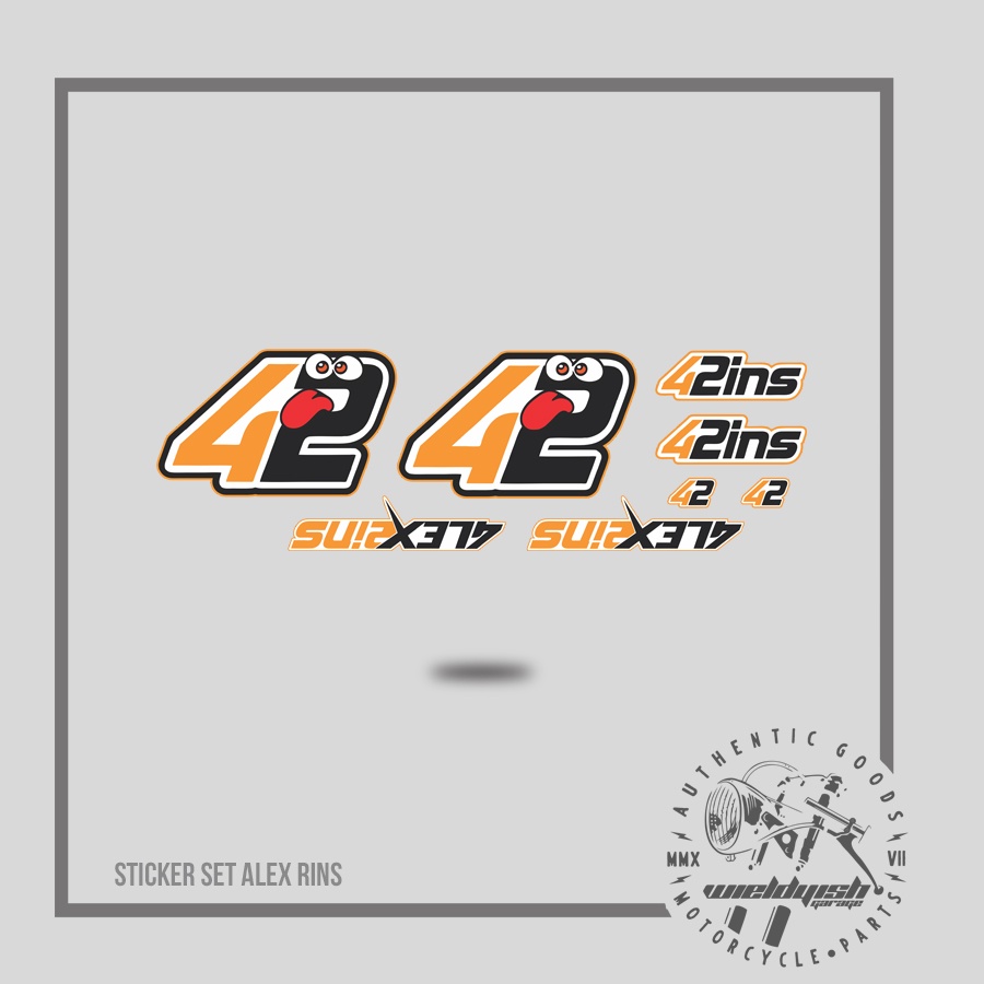 Jual STICKER STIKER ALEX RINS MOTOGP | Shopee Indonesia