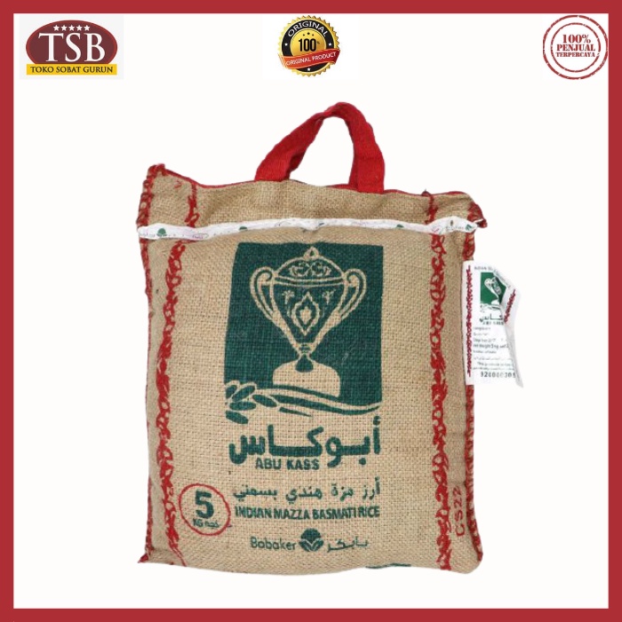 Jual Beras Basmati Asli India Abukass Basmati Rice Kemasan 5kg Abu Kass ...