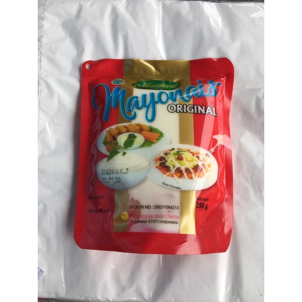 Jual Mayonnaise Mazzoni Mayones Mayo Original 250gr | Shopee Indonesia