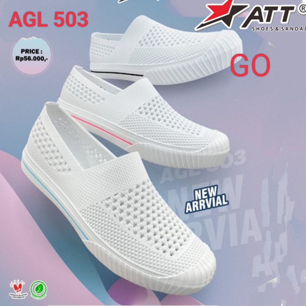 Jual gos ATT AGL 503 & NEW ERA LB 12011 Size 37-40 Sepatu Wanita Non ...