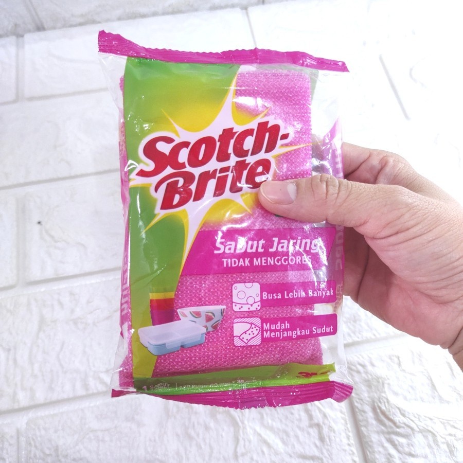 Jual Spons Sponge Sabut Tapas Cuci Piring Kuning Hijau warna warni ...