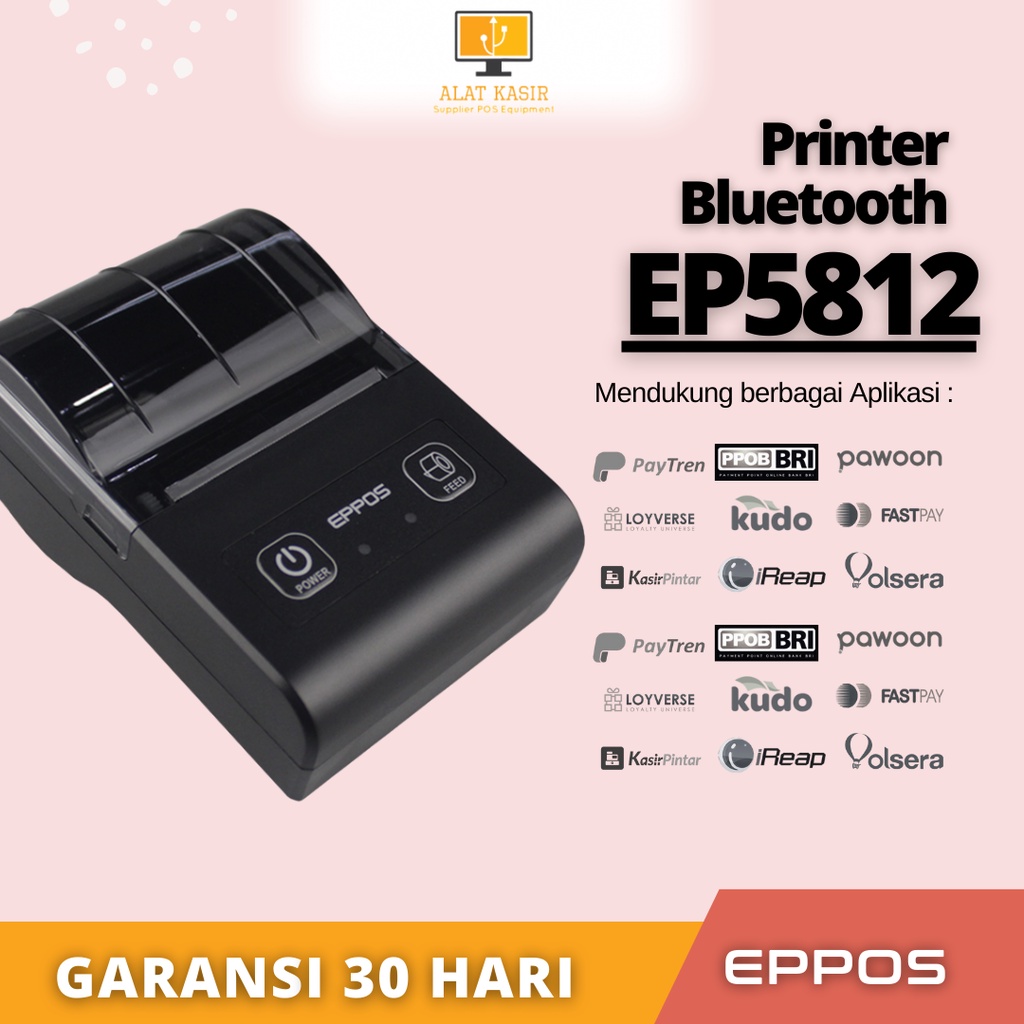 Jual Mini Printer Bluetooth EPPOS EP5812 | Shopee Indonesia