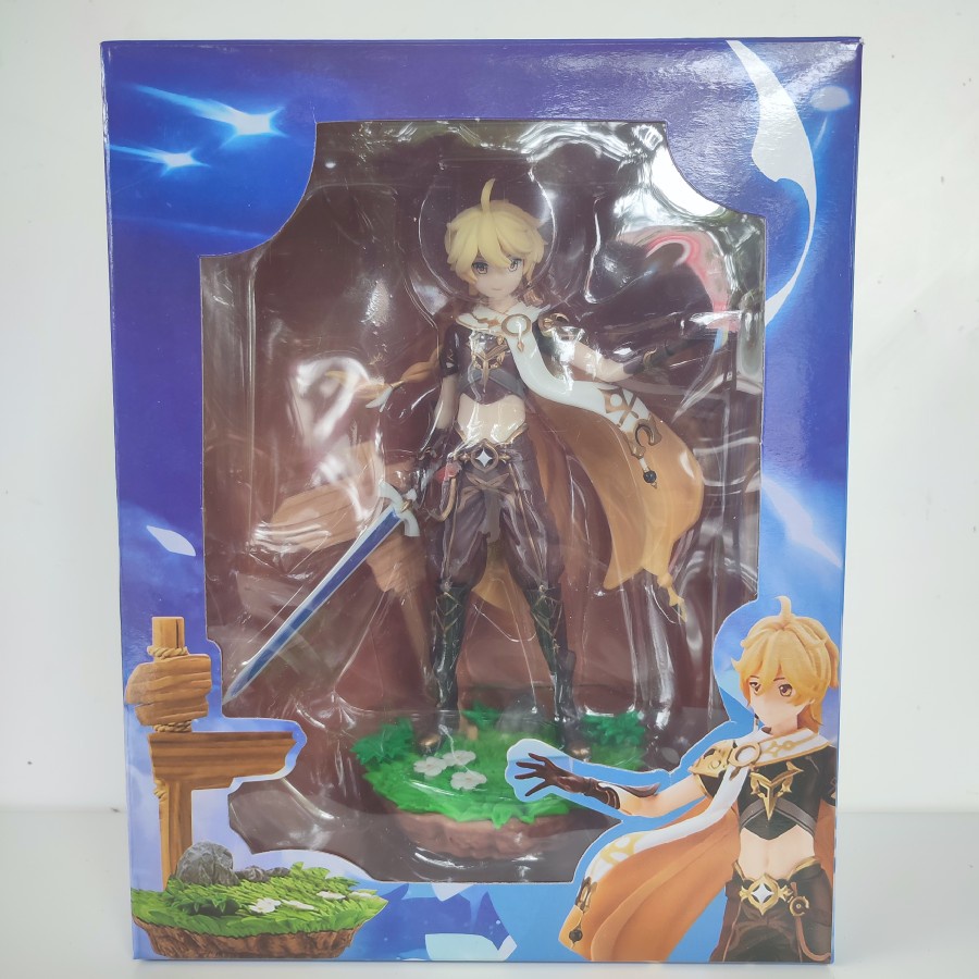 Jual PVC Action Figure 1/7 Traveler Aether Genshin Impact | Shopee ...