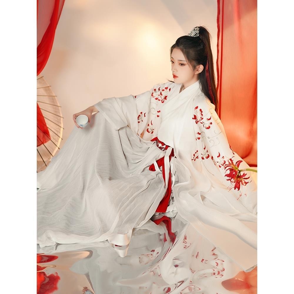 Jual [Liuyanxi Mirror Cloud Cold] Aidou Same Style Hanfu Ancient ...
