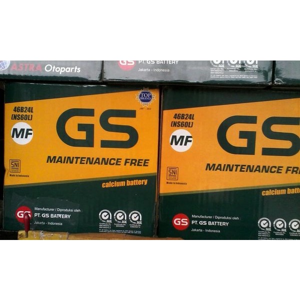 Jual Aki Mobil Suzuki Ertiga Gs Astra Type Ns60L Mf Aki Kering | Shopee Indonesia