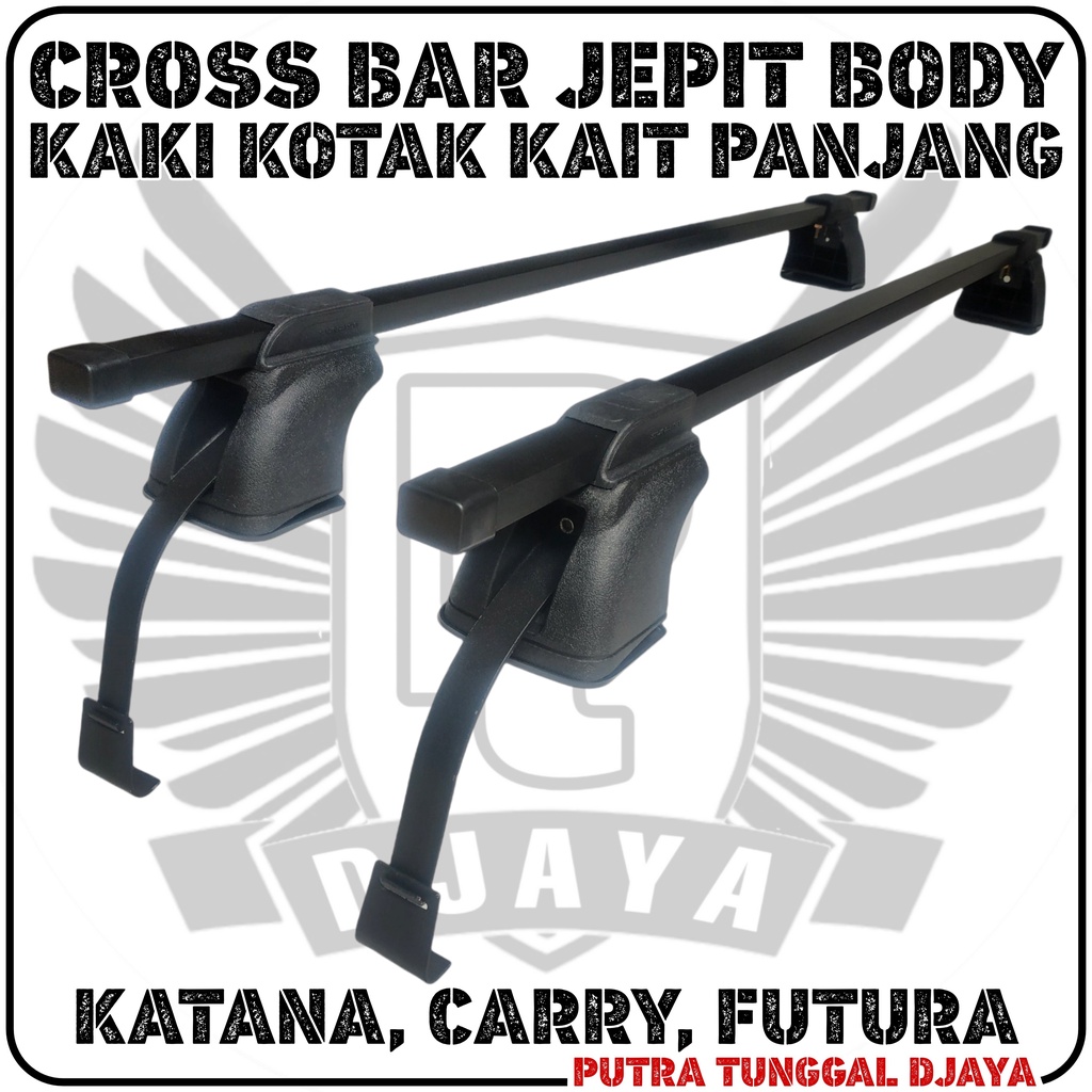 Jual Sunrise Crossbar Jepit Body Kait Panjang Katana Futura Zebra Cross ...