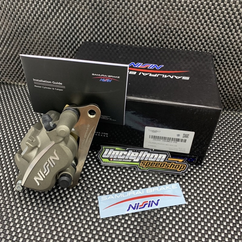 Jual CALIPER KALIPER NISSIN SAMURAI 2P MIO STD TITANIUM | Shopee Indonesia