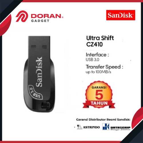 Jual Sandisk Flashdisk CZ410 32GB Ultra USB 3.0 | FLASH DRIVE ...